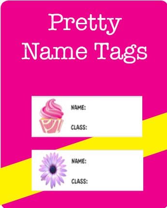 Name and Order Tags | Stickybeaks