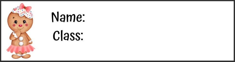 Name and Order Tags | Stickybeaks